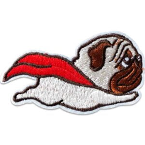 Flyvende fransk bulldog - Strykemerke - Laglappen.no